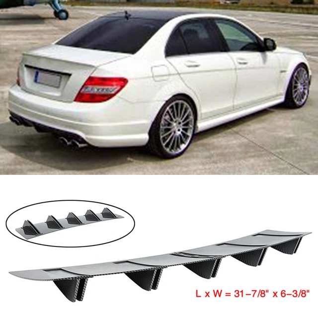 AUTO STOSSSTANGE HINTEN Diffusor Heckdiffusor Spoiler 10 Fin Für BENZ ...