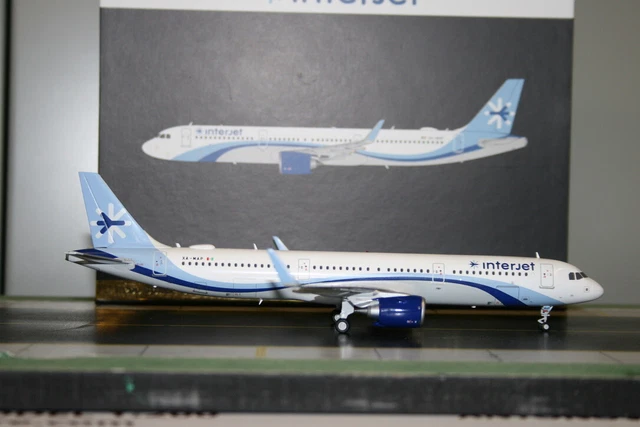 GEMINI JETS 1:200 Interjet Airbus A321neo XA-MAP (G2AIJ871) Die-Cast ...