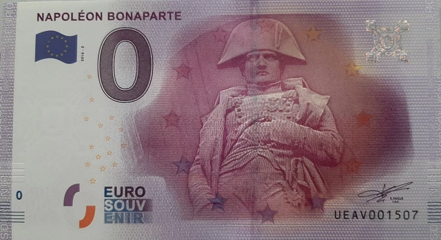 BILLET SOUVENIR 0 euros - Napoléon Bonaparte - 2016-2 N° 1507 EUR 3,95 ...