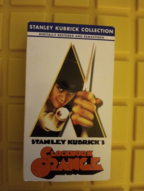 A CLOCKWORK ORANGE (VHS, 2001, Stanley Kubrick Collection) Orig Sleeve Ex Cond £4.42 - PicClick UK