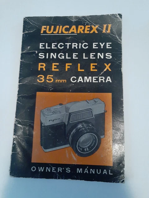 OWNER INSTRUCTION MANUAL Fujicarex 2 Electric Eye Single Lens Reflex ...