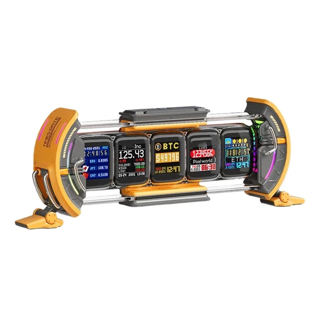 TIMES GATE GAMING Room Setup Digital Clock with APP Control, WiFi2237 £ ...