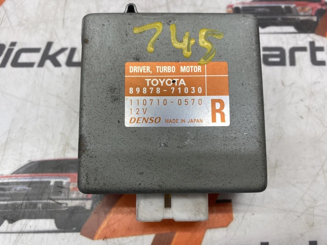 2007 TOYOTA HILUX Invincible Turbo Driver Motor part number 8987871030 ...