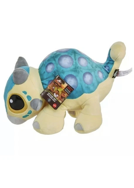 JURASSIC WORLD CAMP Cretaceous Ankylosaurus Bumpy Plush With Sounds £49 ...