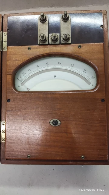 AMMETER / DYNAMOMETER General Electric Company Vintage Cased £26.70 ...