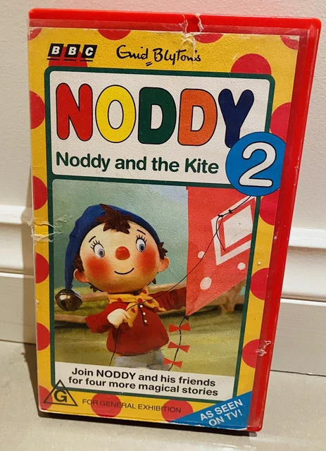 NODDY - NODDY AND THE KITE 2 - Enid Blyton - VHS PAL Rare 1993 BBC $12. ...