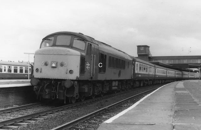 BRITISH RAILWAY B.R Photograph - Class 45 45105 At Llandudno Jct 25/06 ...