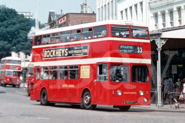 BUS PHOTO - Devon General 910DTT Leyland Atlantean Weymann in Torquay £ ...