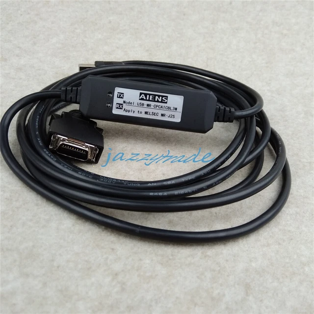 1PC USB-MR-CPCATCBL3M PROGRAMMING Cable for Mitsubishi Servo MR-J2S/J2 ...