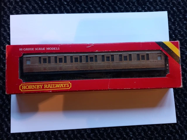 HORNBY RAILWAY LNER R435 Composite 1st/3rd Teak coach £8.99 - PicClick UK