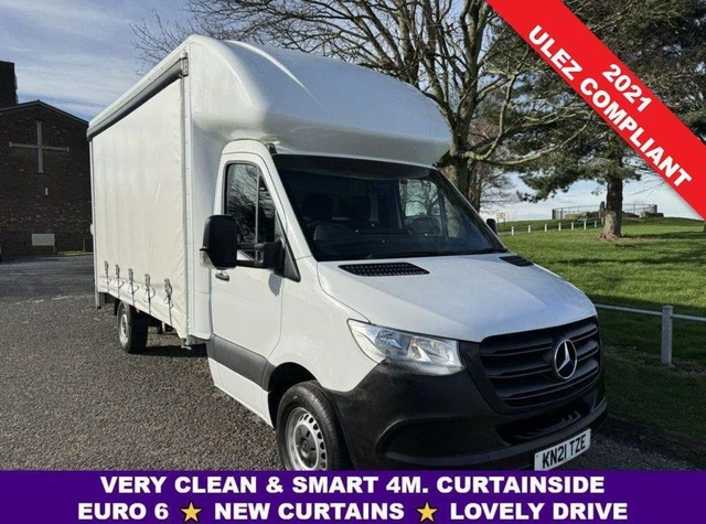 2021 MERCEDES-BENZ SPRINTER 2.1 315Cdi 3.5t. L3 Lwb 4m. Curtainside ...