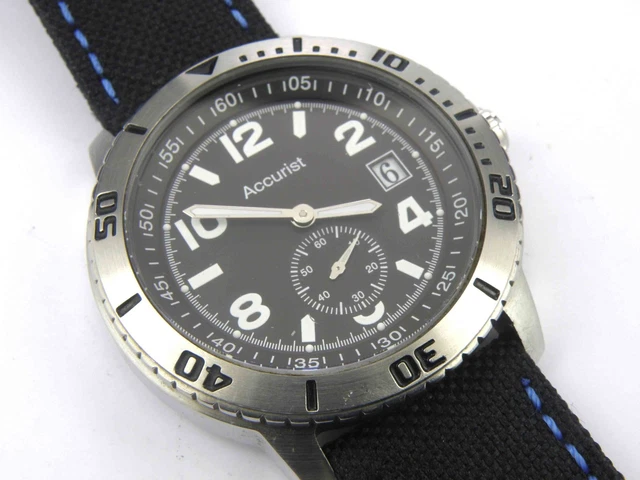 MEN'S ACCURIST &ALL Terrain" MS739 Military Watch - 100m £139.95 ...