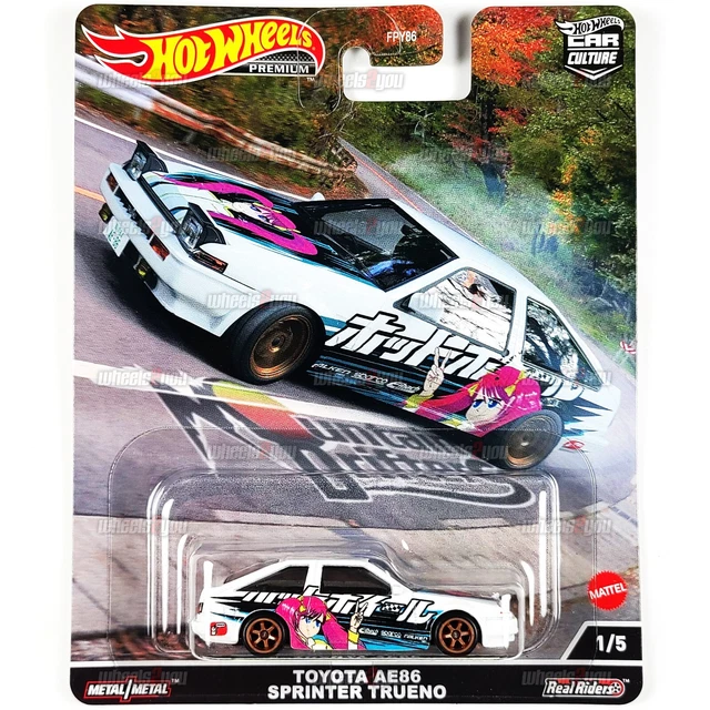 NEW 2022 HOT Wheels TOYOTA AE86 SPRINTER TRUENO 1/5 MOUNTAIN DRIFTERS ...