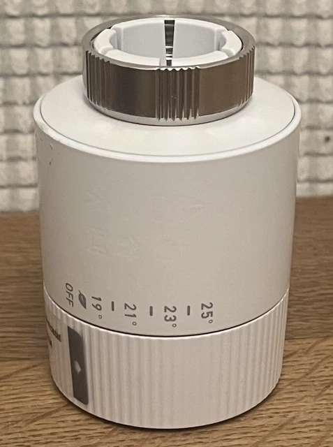 TADO SMART RADIATOR Thermostat Single TRV Valve Basic White £39.95 ...