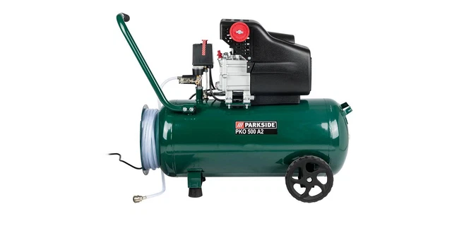 PARKSIDE COMPRESSED AIR compressor 50l without compressor oil *B-goods ...