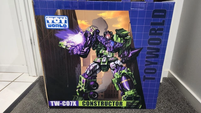 TRANSFORMERS TOYWORLD CONSTRUCTOR C07X MP Scale DEVASTATOR Combiner EUR ...