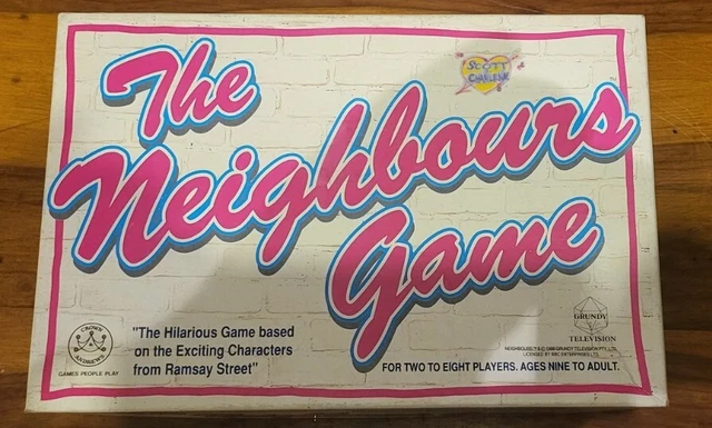 THE NEIGHBOURS GAME Board Game Vintage Original Complete 1988 Crown ...