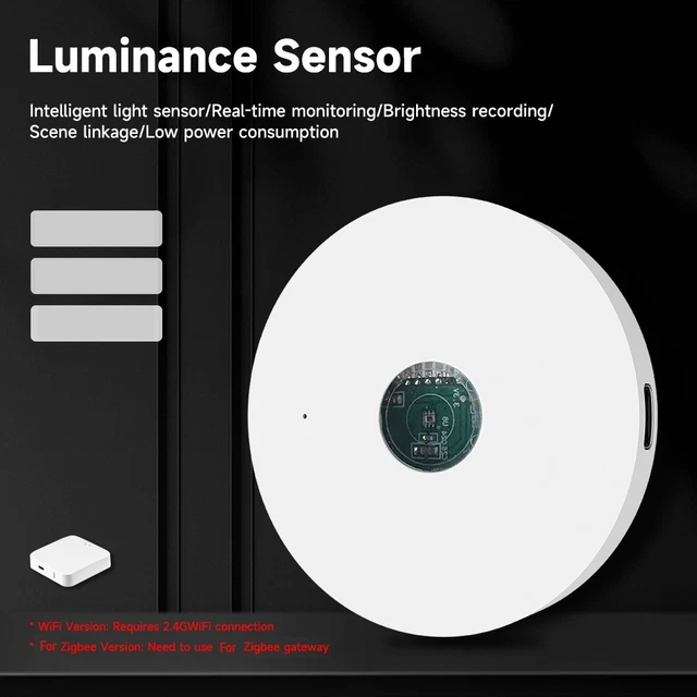 AUTOMATED LIGHT SENSOR for Tuya WiFi For ZigBee Smart Home Luminance ...