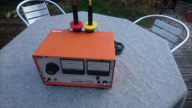 CLARE 5KV HI-POT Flash and Insulation Tester Variable Transformer A203D ...