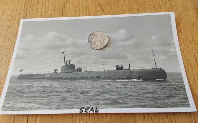 WW2 HMS Submarine SEAL, Royal Navy Grampus-class mine-laying, Wright ...