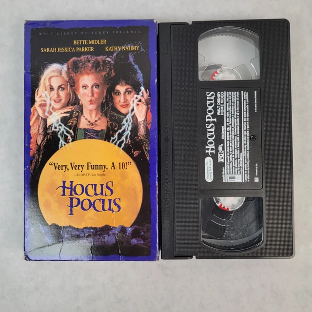 HOCUS POCUS VHS 1994 Bette Midler, Sarah Jessica Parker, Kathy Najimy ...