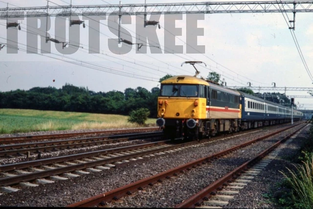 35MM SLIDE BR British Railways Electric Loco Class 87 87012 Cathiron ...