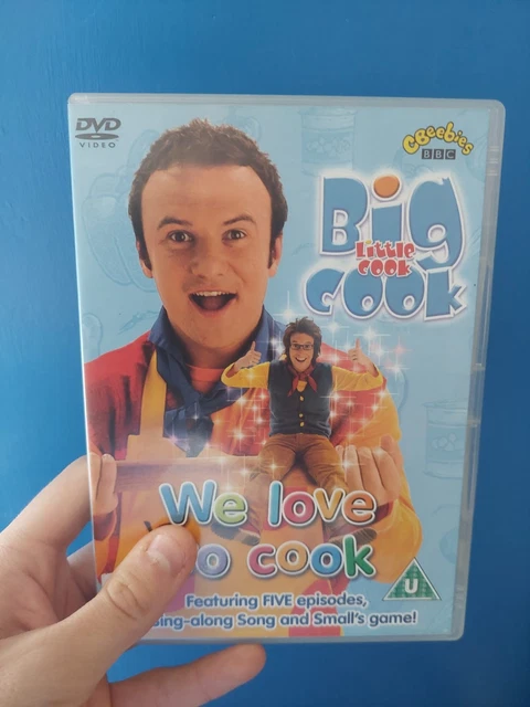 CBEEBIES BIG COOK Little Cook - We Love To Cook BBC Children's DVD £16. ...