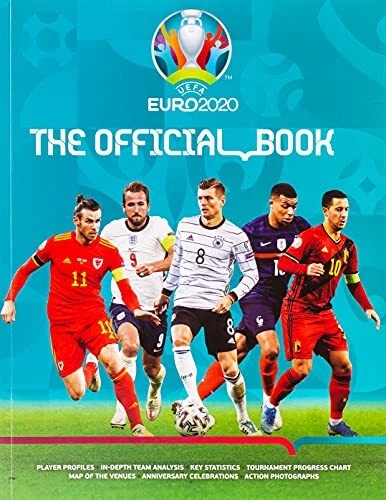 UEFA EURO 2020: The Official Book by Keir Radnedge 9781787394032 NEW ...