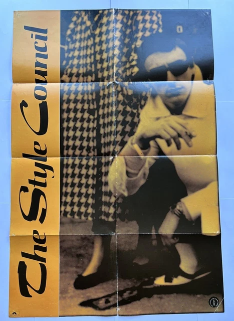 THE STYLE COUNCIL Very Early Original Poster from 1983 Jam Paul Weller ...
