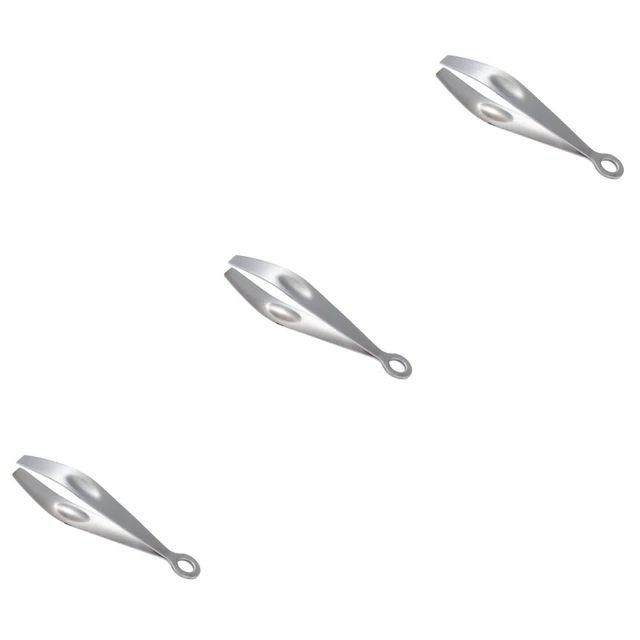 FISH DEBONER TOOL Fish Bone Tongs Slant Tip Tweezers Kitchen £20.48 ...