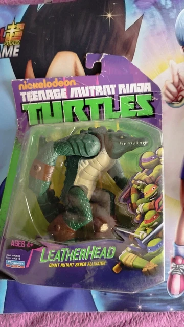 FIGURINE TMNT TORTUE Ninja Leatherhead Turtles Figure Crocodile ...
