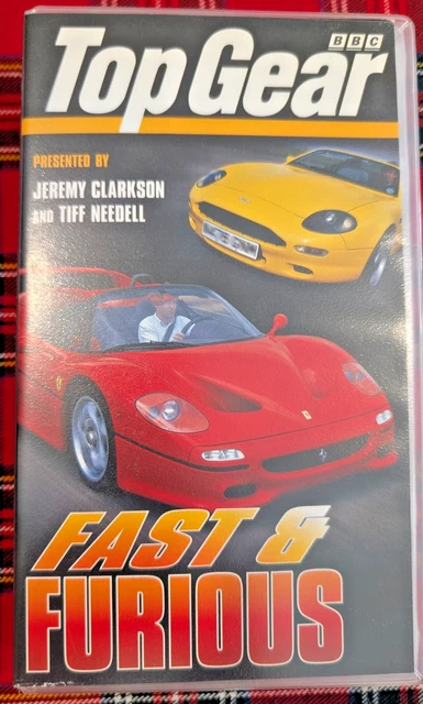 TOP GEAR FAST & Furious BBC VHS Tape Ferrari F50 McLaren F1 BMW Z3 TVR ...
