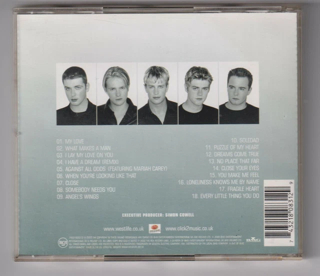 WESTLIFE 'COAST TO Coast' CD Album (2000) £2.77 - PicClick UK