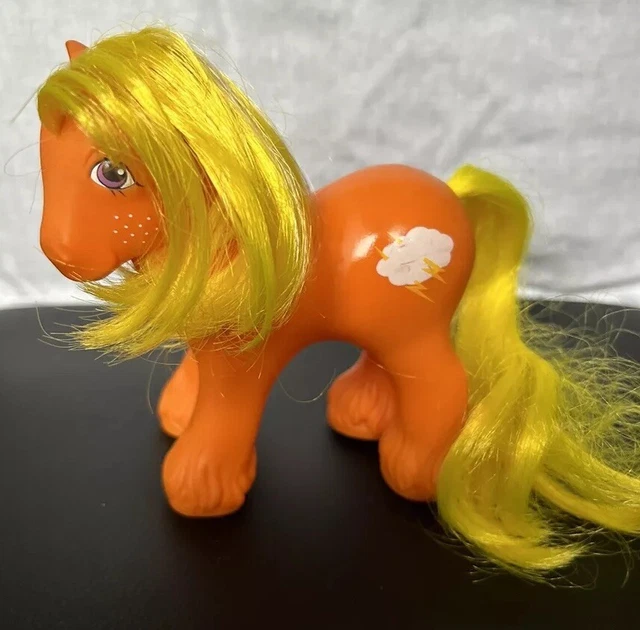 VINTAGE GEN 1 My Little Pony Mountain Boy Pony- Lightning 1987 £120.00 ...