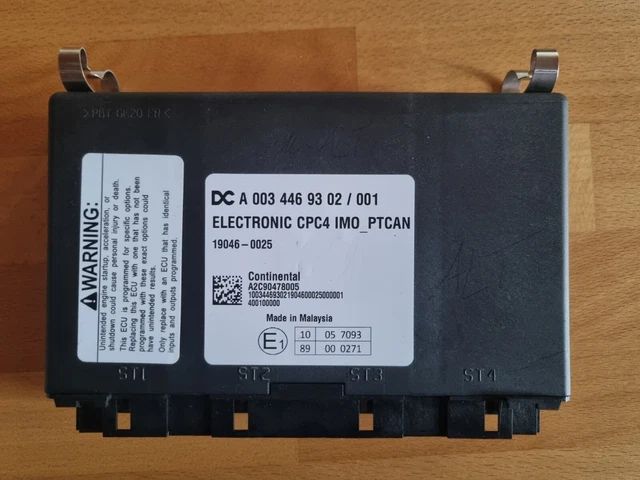 STEUERGERÄT FAHRREGELUNG MERCEDES/MTU/CLAAS/PONSSE CPC4 IMO_PTCAN EUR ...