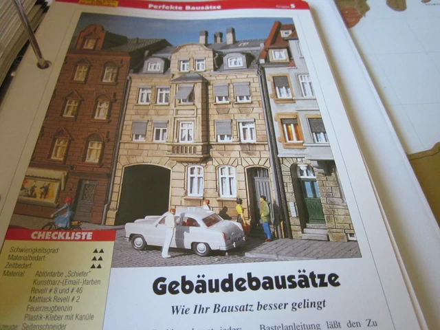 MODELLBAHN SCHRITT FÜR Schritt 5 B Perfekte Bausätze Gebäudebausätze ...