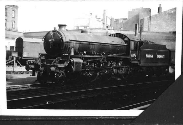 BR - EX Lner - B1 Class 4-6-0 61177 @ Nottingham Vic - Vintage Image ...