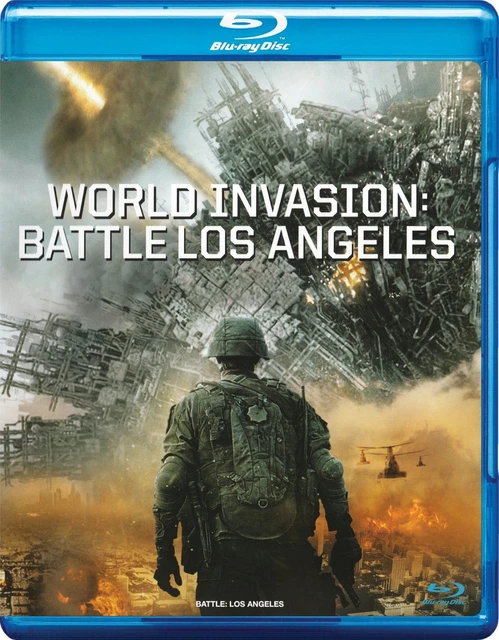 WORLD INVASION BATTLE Los Angeles Blu-ray Aaron Eckhart Sci-Fi Film ...