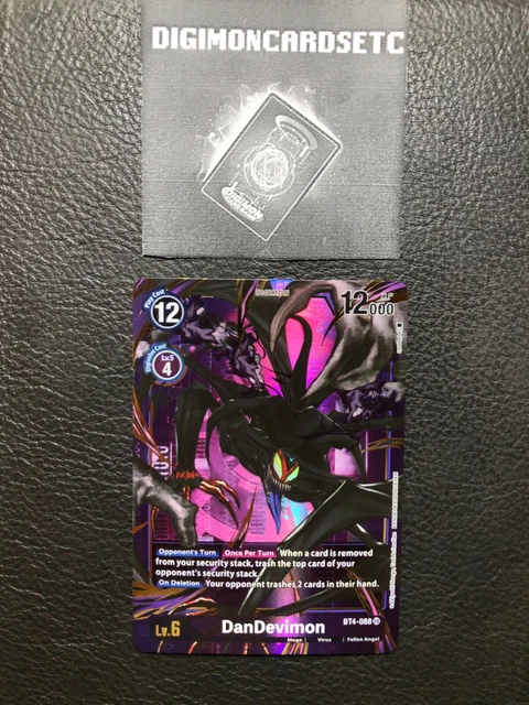 DIGIMON CARTE GAME BT4-088 Dandevimon Sr Alternate Art Great Legend BT04 English EUR 10,23 ...