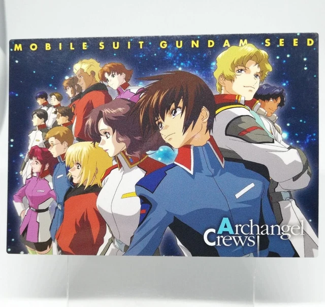 54 ARCHANGEL CREW combinaison mobile GUNDAM SEED carte das Masters ...