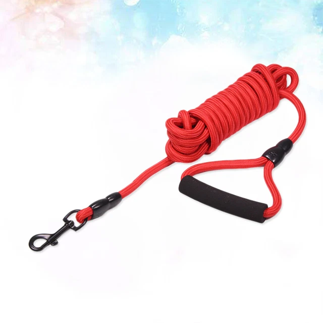 DOG CHAIN LEASH Dog Tether Pet Leash Strong Dog Rope Dog Puppy Leash £ ...