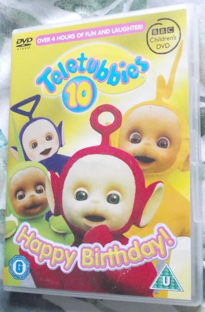 TELETUBBIES - 10 - Happy Birthday, Cbeebies 2 X Dvd Set, 241 Mins ...