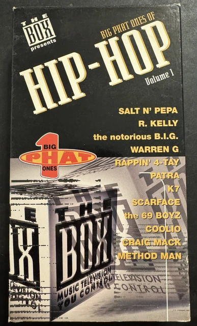 BIG PHAT ONES Of Hip-Hop VHS Music Videos Notorious B.I.G. Method Man ...