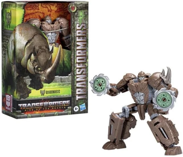 TRANSFORMERS RHINOX ACTIONFIGUR Nashorn Rise of The Beast Voyager Class ...