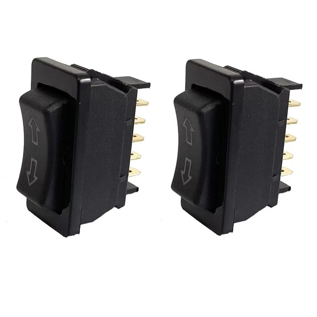 BLACK SWITCH PLASTIC Power Windows Switch Slide Out Controller for Car ...