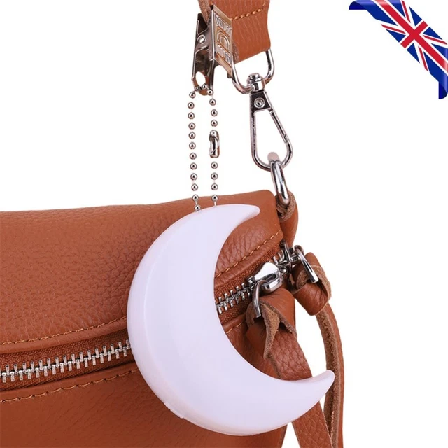 MOON SHAPE MINI LED Bag Light with Clip Bag Hanging Night Light for ...