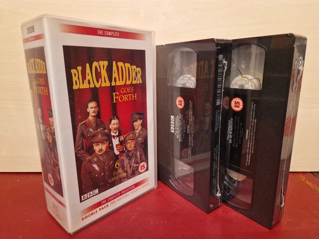 BLACK ADDER GOES Forth - Complete Series, Box Set - PAL VHS Video Tapes ...