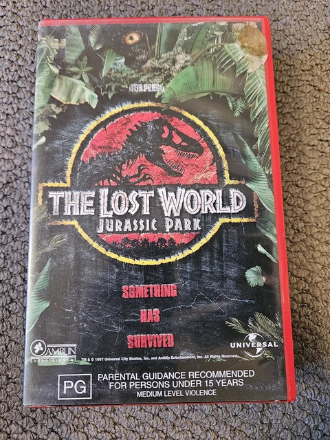 RARE JURASSIC PARK The Lost World. VHS Video Big Box. £21.67 - PicClick UK