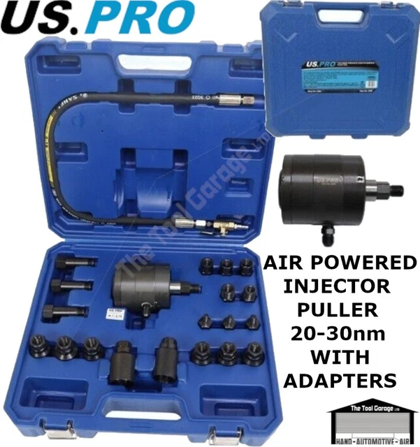 US PRO TOOLS Air Pneumatic Vibration Injector Puller Remover Extractor ...