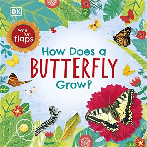 HOW DOES A Butterfly Grow? (Life Cycle Board Books) - DK £11.13 ...